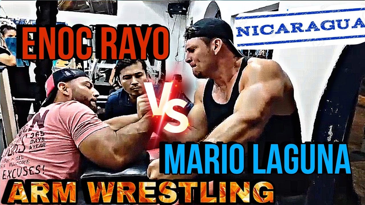 Enoc Rayo vs Mario Laguna Nicaragua Armwrestling - YouTube