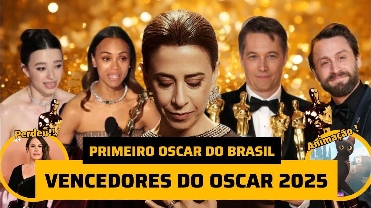 VENCEDORES DO OSCAR 2025: TODOS OS VENCEDORES DAS 19 CATEGORIAS ...