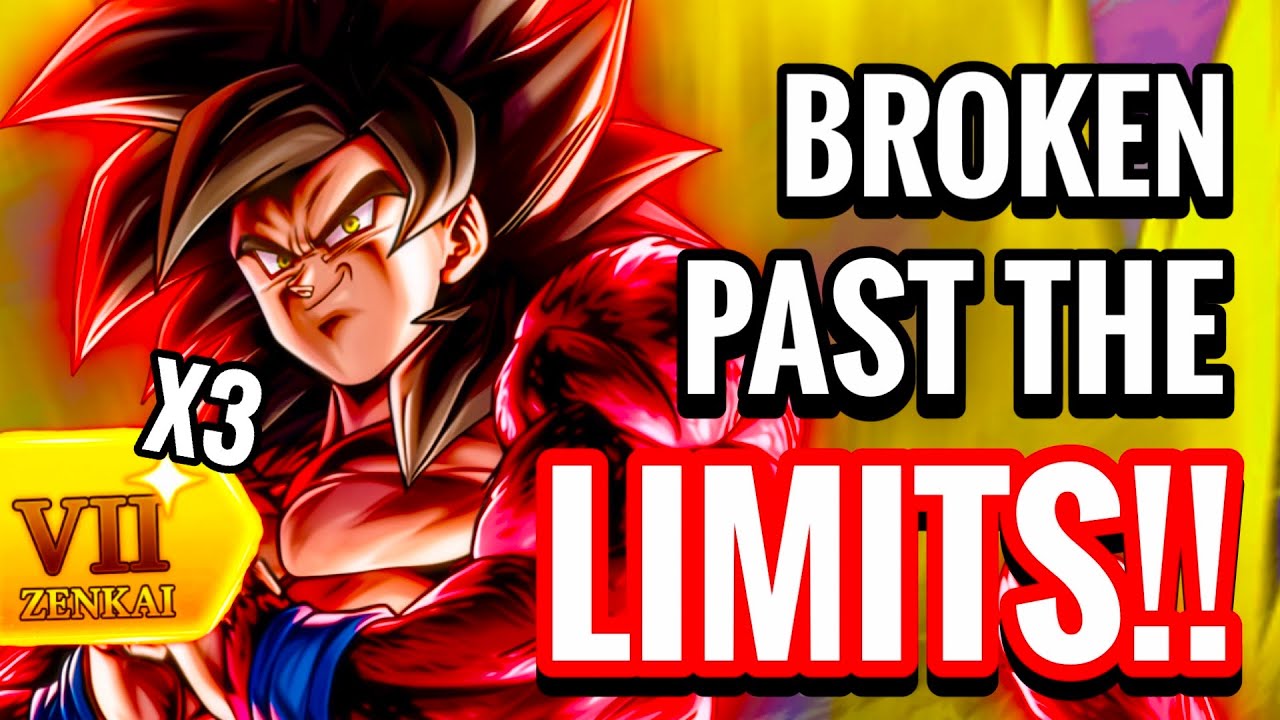 Turning Ultra Full Power SSJ4 Goku Up TO THE MAX! DB Legends - YouTube
