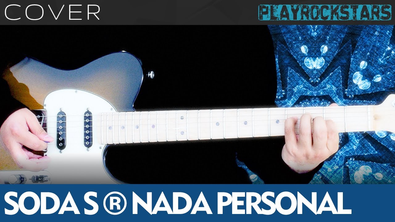 como tocar NADA PERSONAL en guitarra SODA STEREO ⭐️ COVER / ACORDES ...