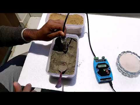 Level switch for cement silo and mixure - YouTube