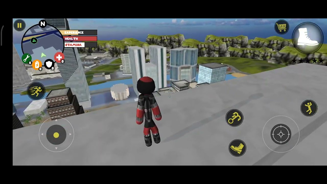 gta stickman gameplay - YouTube