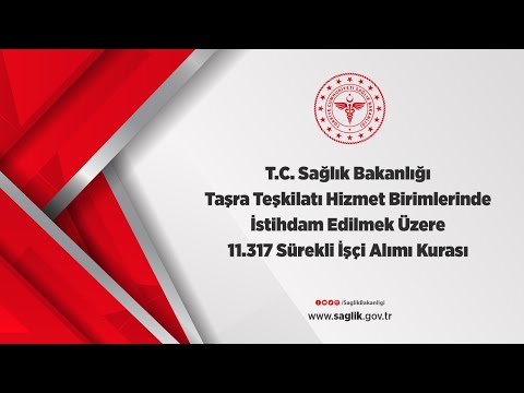 Taşra Teşkilatı Hizmet Birimlerinde İstihdam Edilmek Üzere 11.317 Sürekli İşçi Alımı Kurası 1. Gün