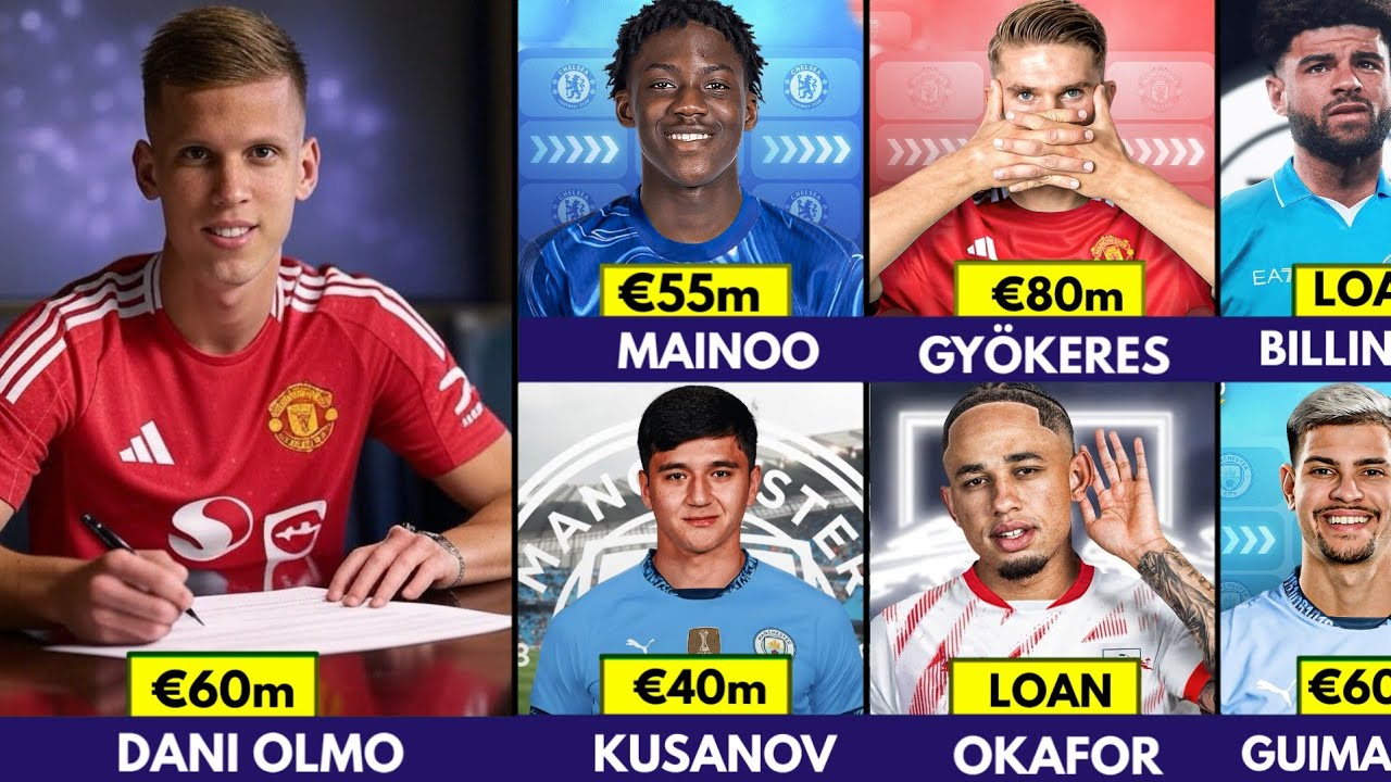 🚨 ALL LATEST CONFIRMED WINTER TRANSFER AND RUMOURS 2025, 🔥OLMOTO UNITED ...
