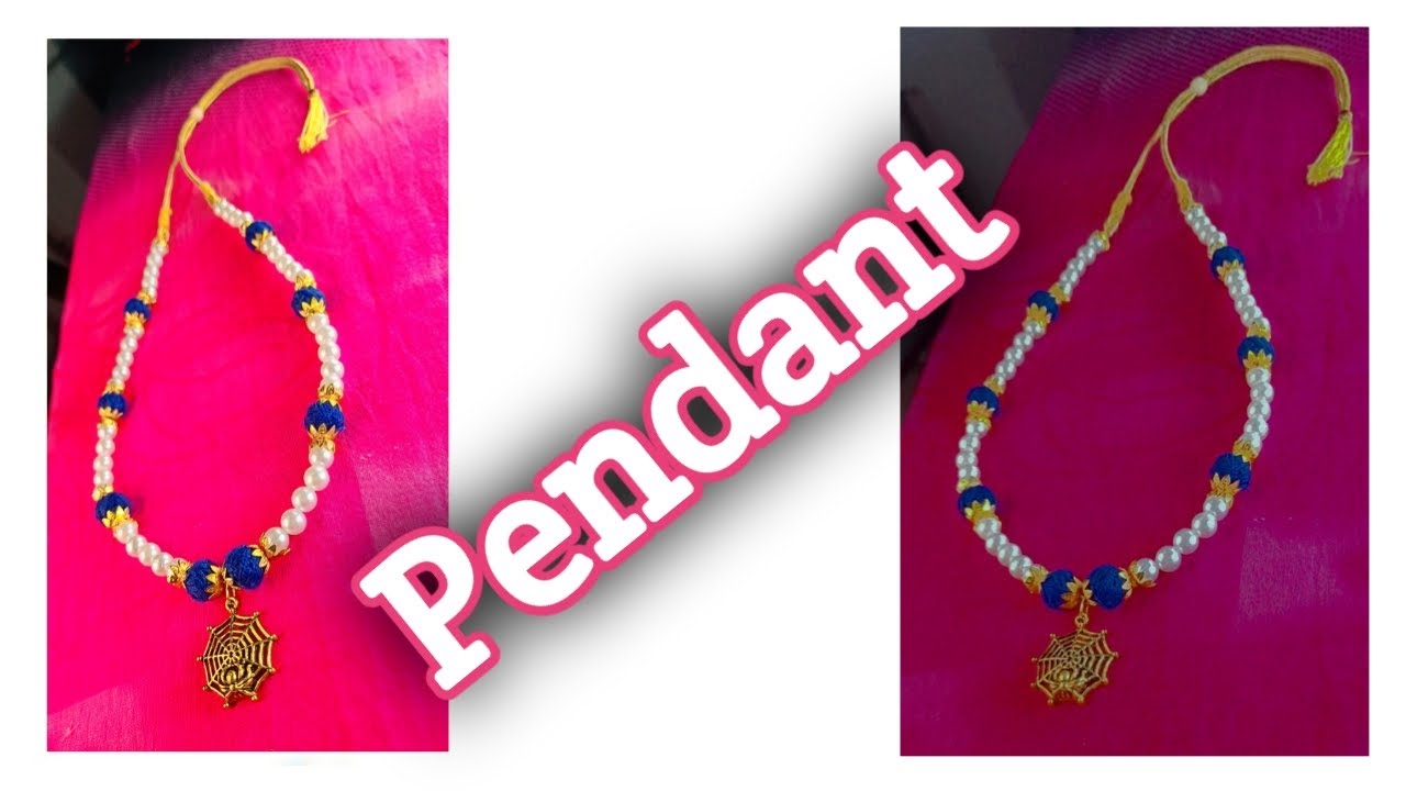 PENDANT MAKING IDEA AT HOME | VERY EASY TO MAKE A PENDANT AT HOME ...