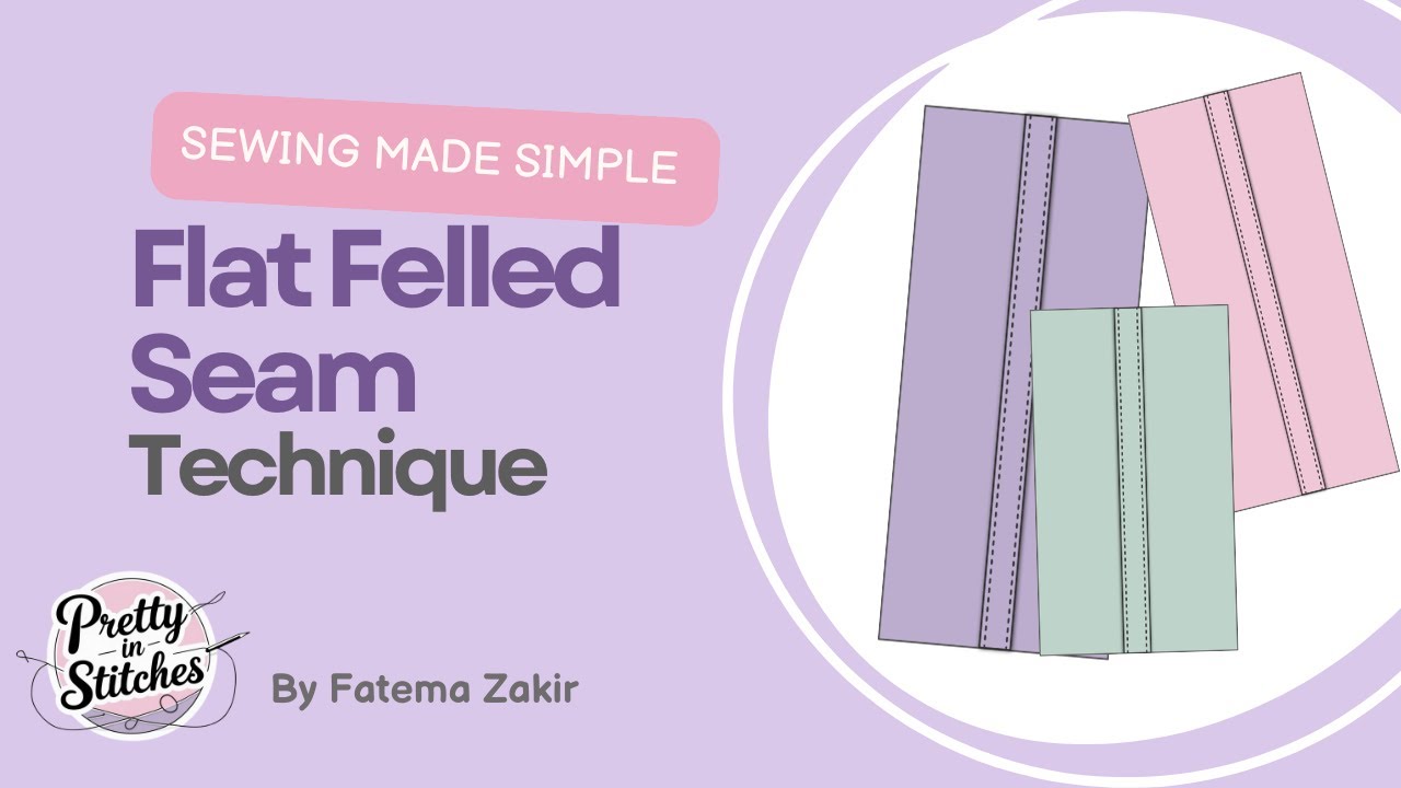 How to Sew a Flat Felled Seam | Beginner Sewing Tutorial | Sewing Made ...