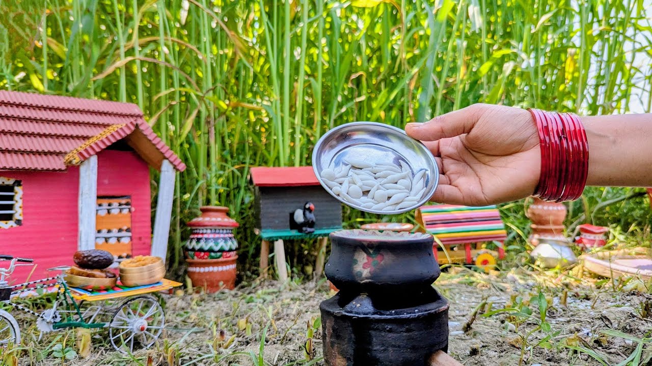 Delicious Hand Making Semai Pitha With Milk | Semai Pitha Recipe | #384 ...