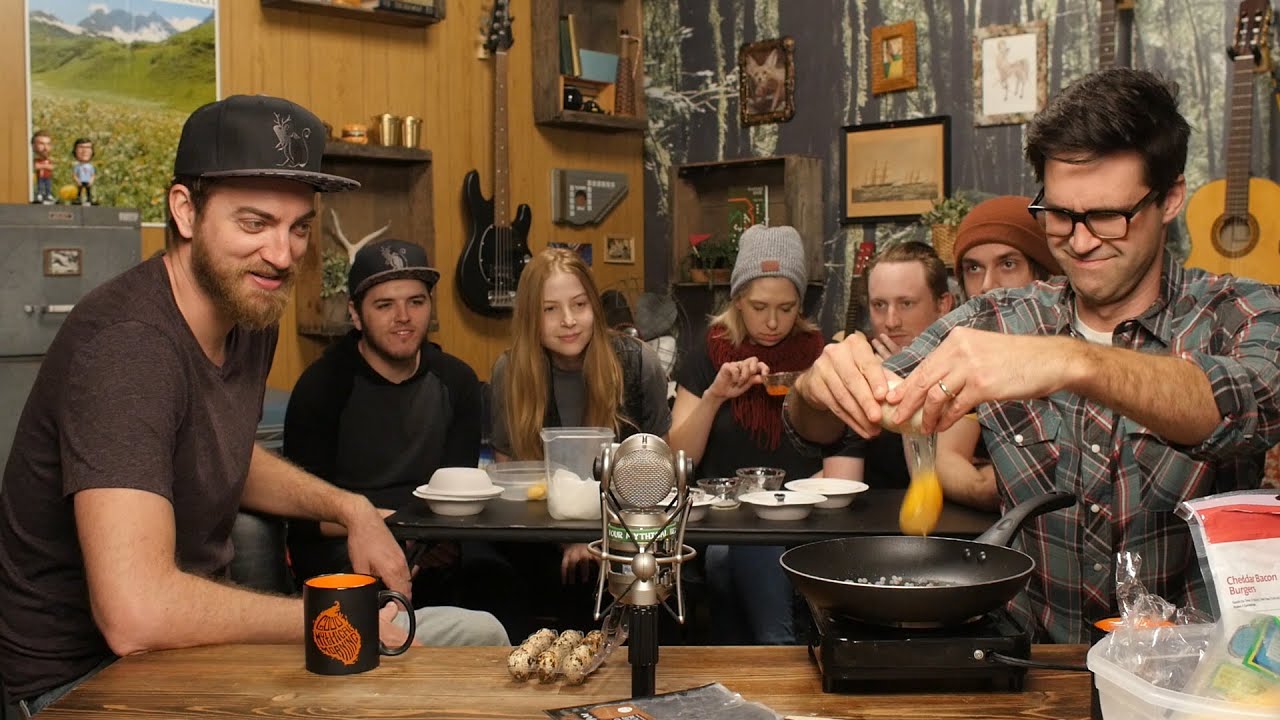 Egg Taste Test: Good Mythical Crew - YouTube
