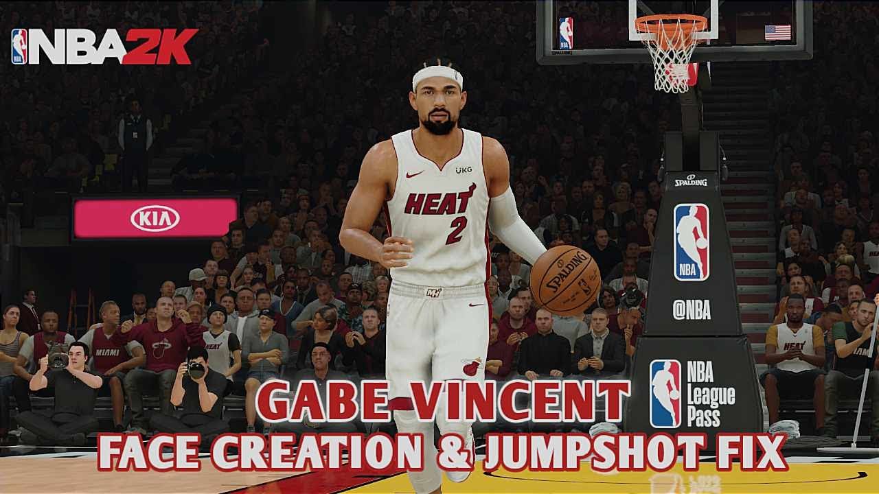 Gabe Vincent face creation & jumpshot fix - YouTube
