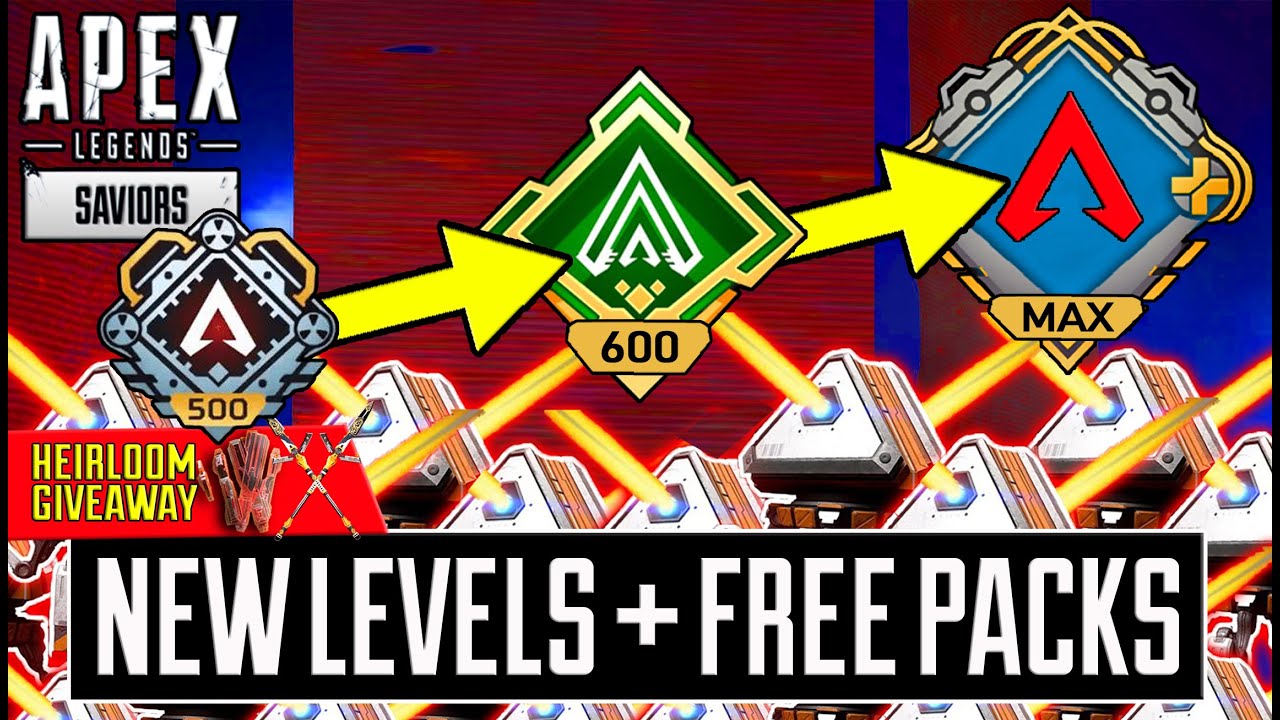 Apex Legends NEW Level Cap Increase REVEALED + FREE Apex Packs - YouTube