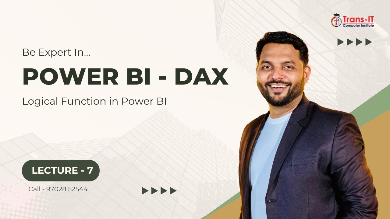 #lecture 7: IF Function | AND, OR, NOT Functions in Power BI | Power BI ...