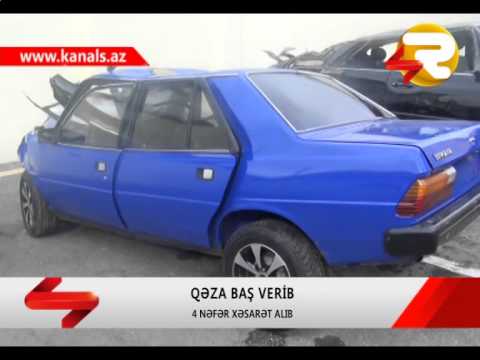 OGUZDA YOL QEZA HADISESI BAS VERIB