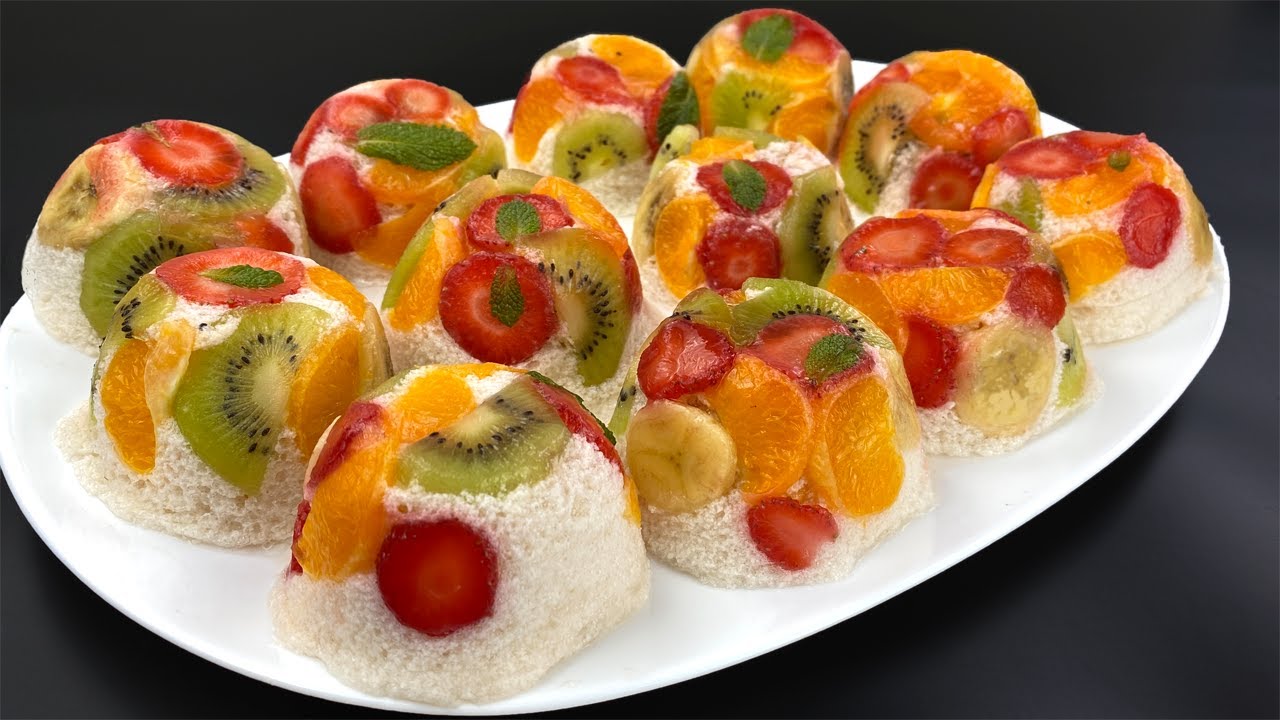 Ich bin begeistert! Milch, Obst und ein gesundes Dessert ohne Gelatine ...