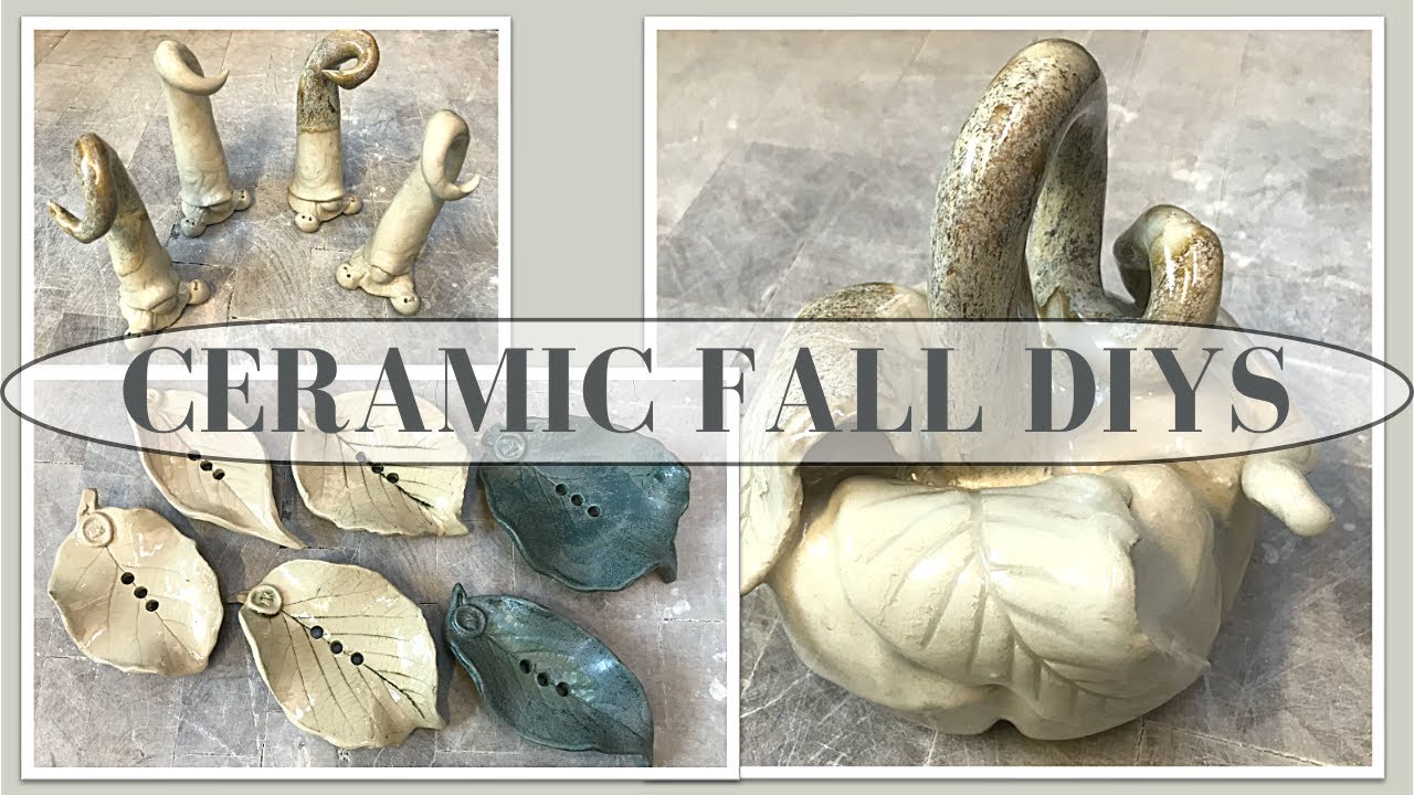 CREATING CERAMIC DECOR FOR FALL AND BEYOND - YouTube