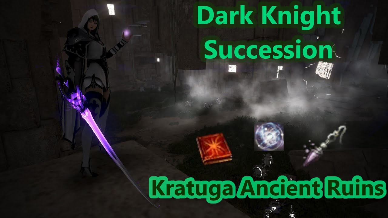 BDO | BUFFED Kratuga Ruins | Dark Knight Succession | 27500+/hr (Lv2 LS ...