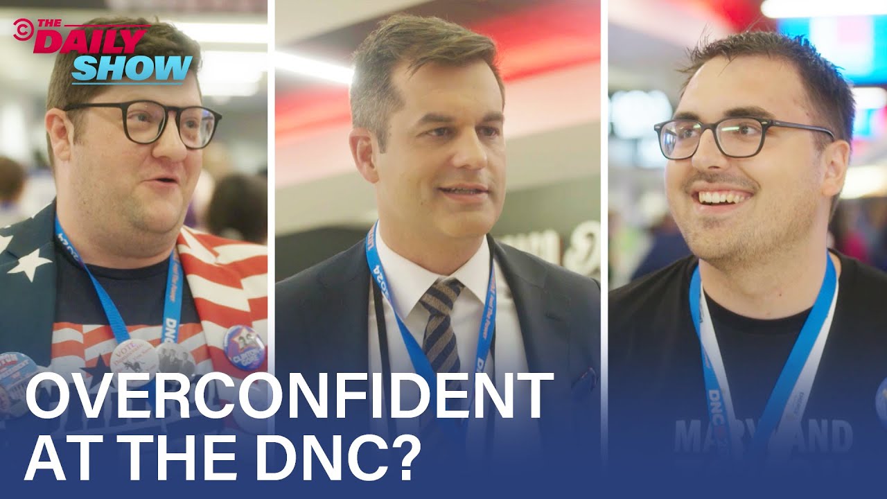 Michael Kosta Talks To Extremely Confident Dems on the DNC Floor | The ...