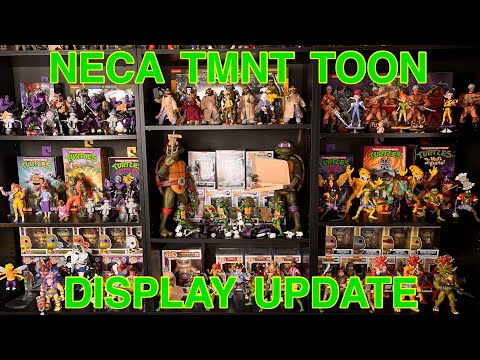 NECA TMNT Toon Display Update. 26 Figures Added! - YouTube