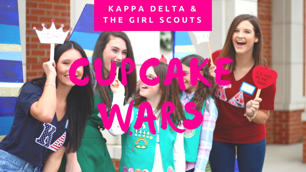 UNCC KD: Girl Scout Cupcake Wars 2016 - YouTube