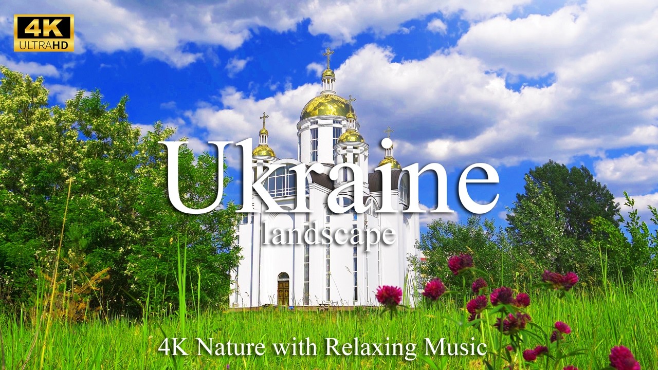 Ukraine 4K | Stunning Aerial Views of Kyiv, Carpathian Mountains ...