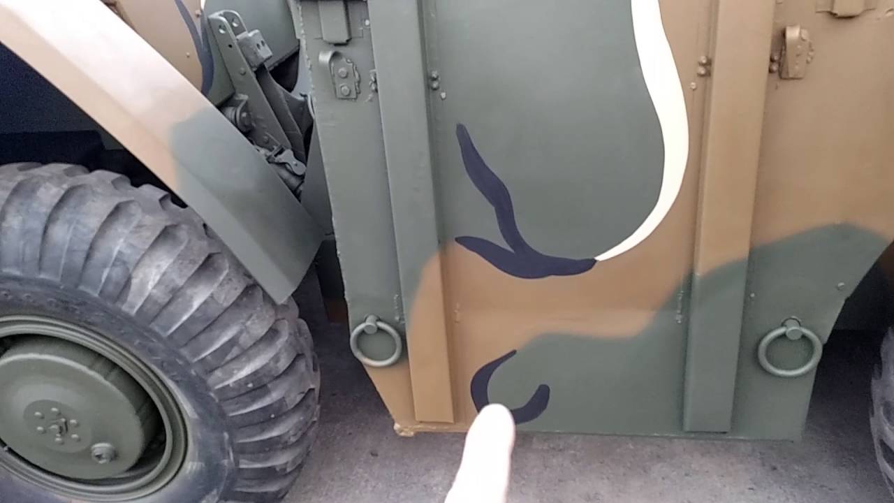 1971 M561 Gama Goat Winter Verdant MERDC paint done!! - YouTube