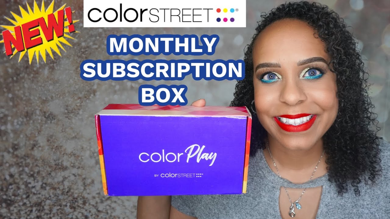 *NEW* COLOR PLAY SUBSCRIPTION BOX BY COLOR STREET | DECEMBER 2022 ...
