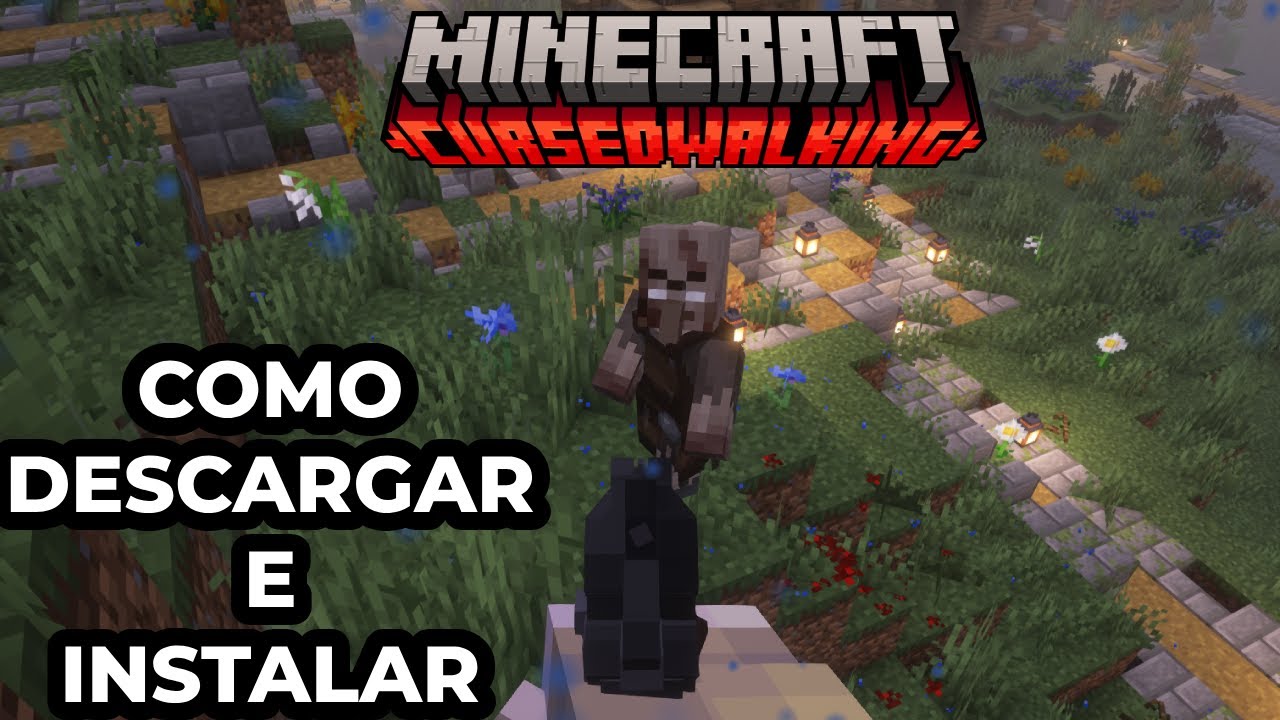 Como Descargar E Instalar Minecraft Cursed Walking - YouTube