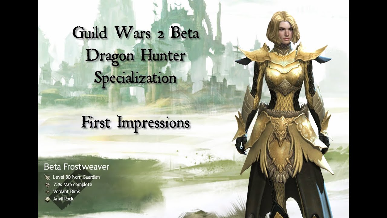 Guild Wars 2 Beta: Dragon Hunter - YouTube