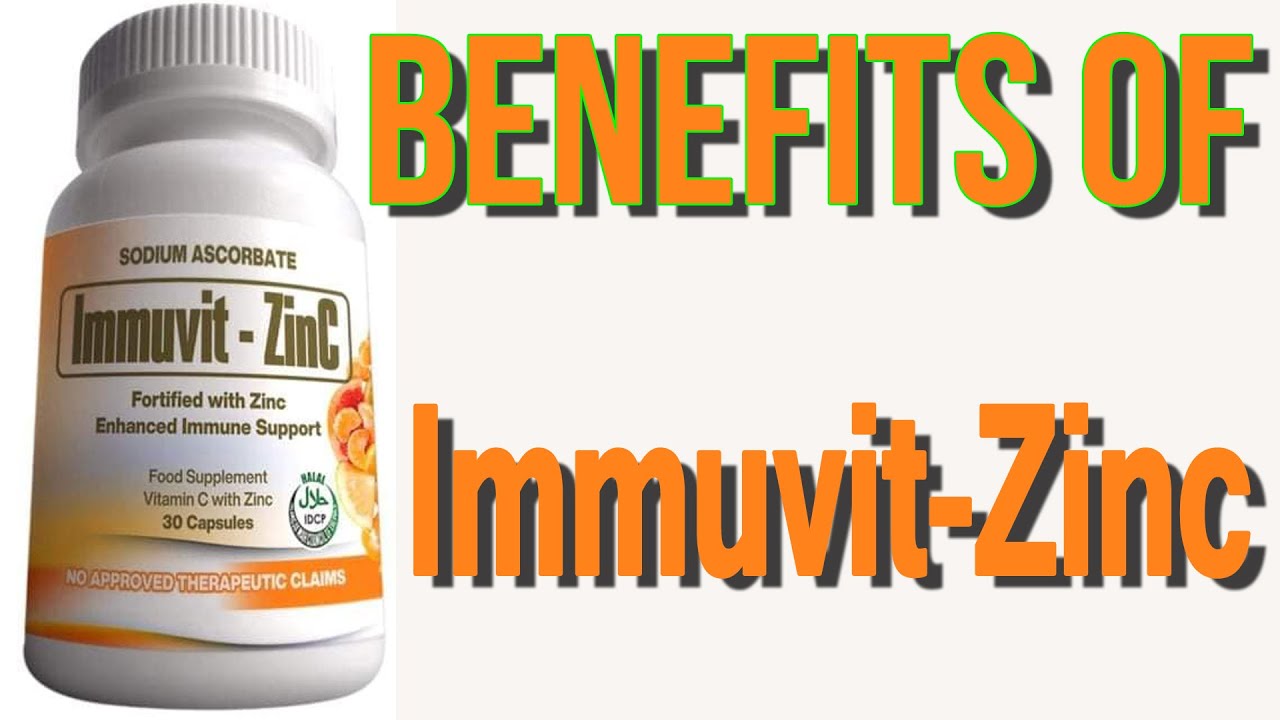 Benefits of Immuvit-Zinc - YouTube