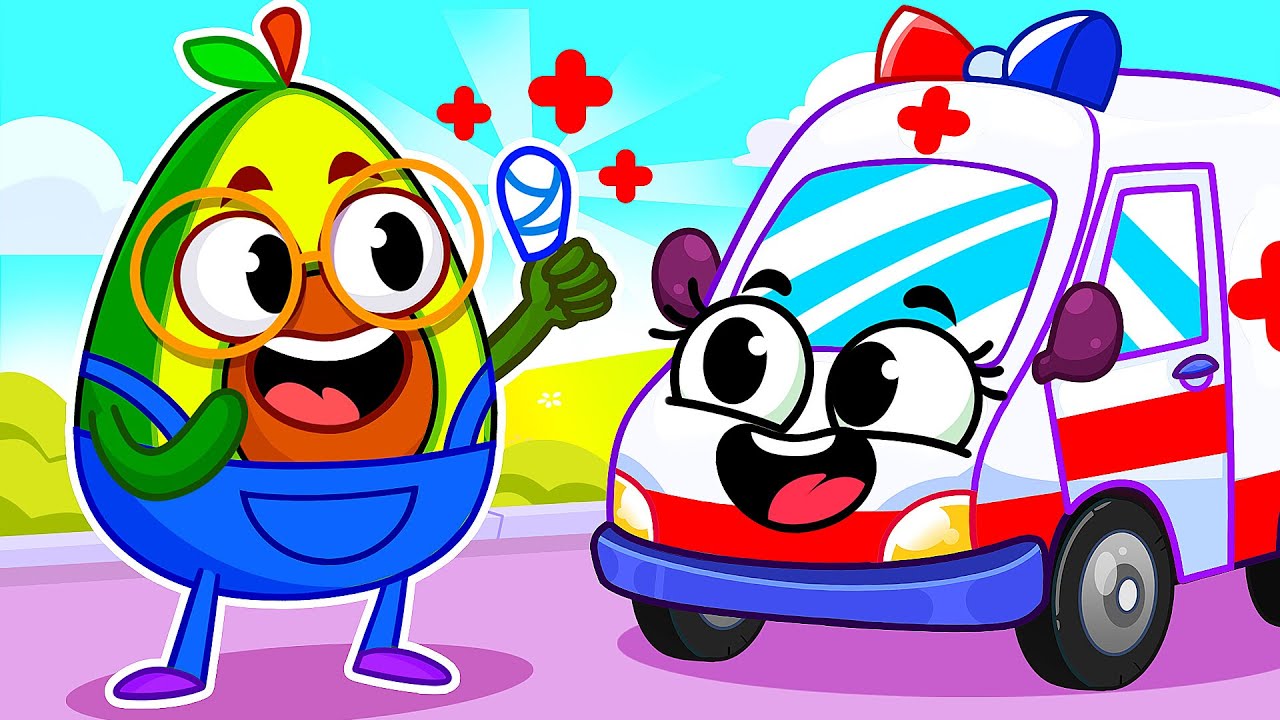 Ambulance Song 🚨🚑 Daddy Got a Boo Boo 🩺😲 Kids Songs by VocaVoca Friends ...