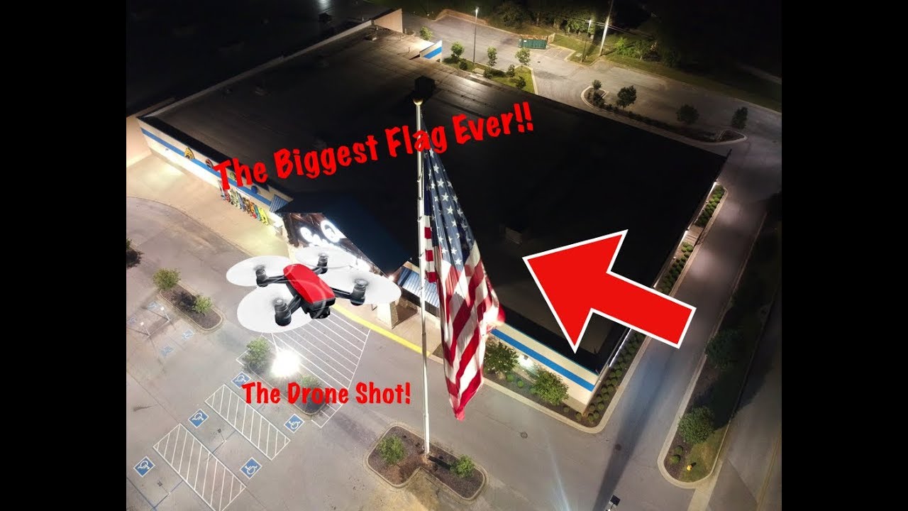 The Biggest American Flag I've Ever Seen! - YouTube