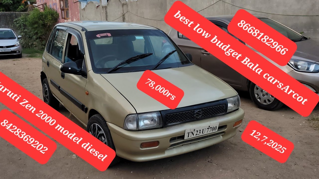 Maruti Zen 2000 model diesel good condition low price - YouTube
