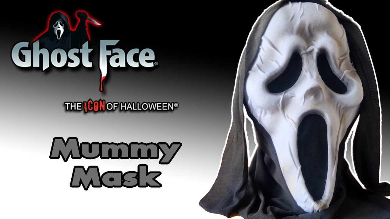 Ghost Face Mummy Mask 2012 - YouTube