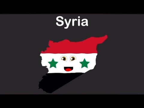 Learn the geography of Syria KLT - YouTube