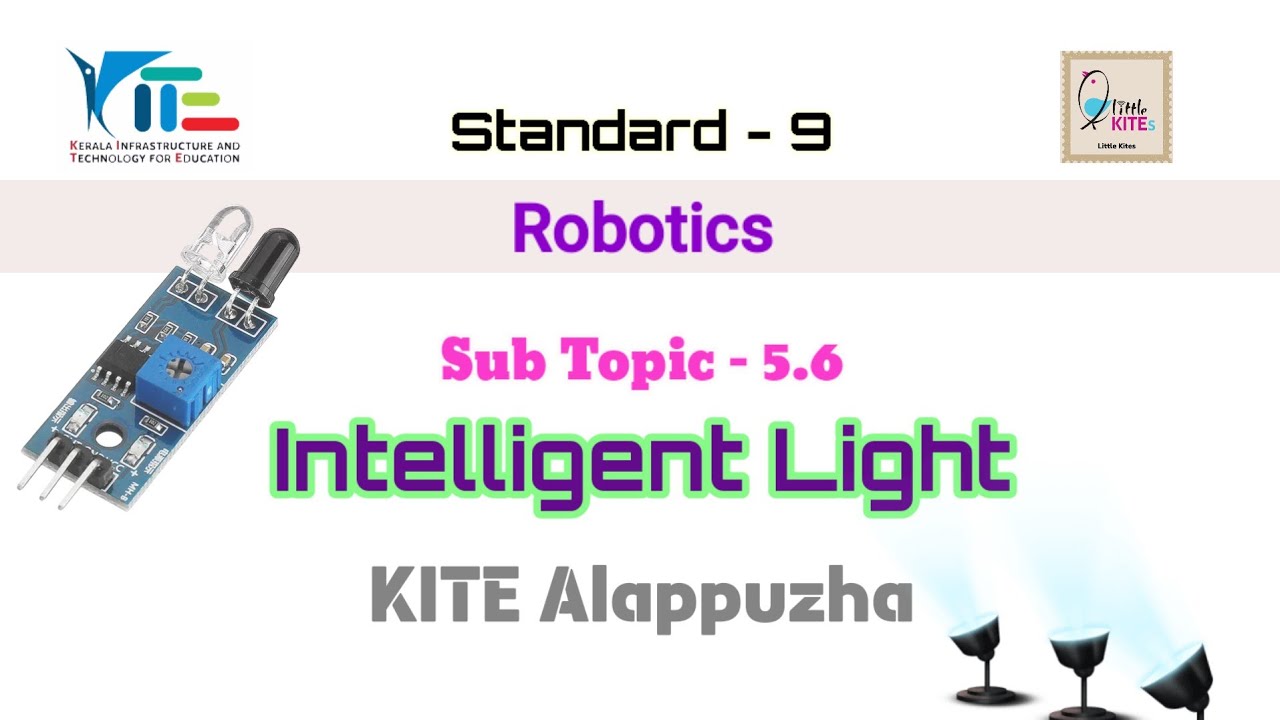 Little Kites Robotics Intelligent Light - YouTube