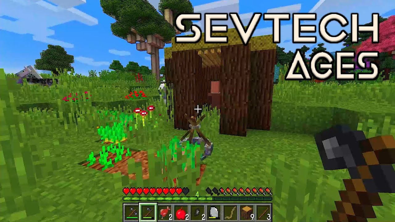 This Mod Pack Is Insane!! Minecraft SevTech Ages - YouTube