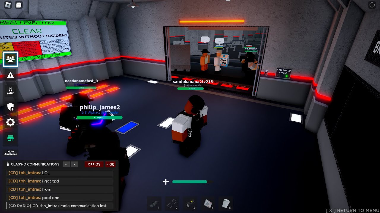 Roblox Scp Site RP there was new update for nuke music! - YouTube