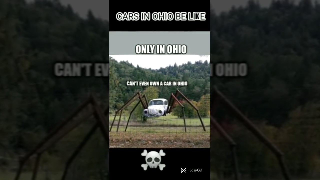 Cars in ohio ☠️☠️☠️☠️#ohio #meme #viralshort - YouTube