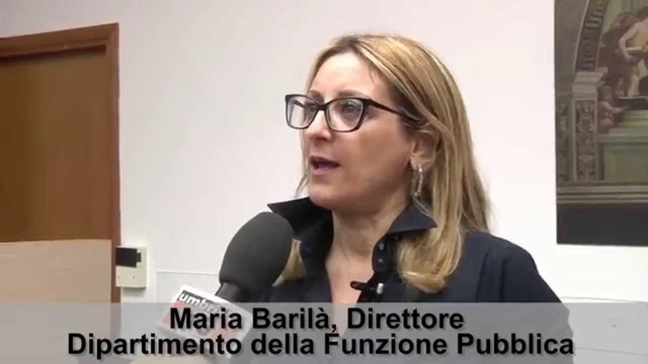 Riforma della PA - intervista Maria Barilà, Direttore Dipartimento ...
