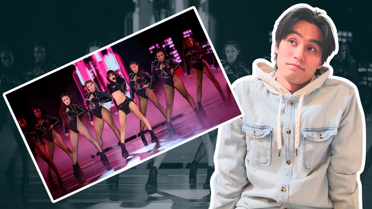 LISA (BLACKPINK) Reaction with Gio LISA performing Rockstar live from ...