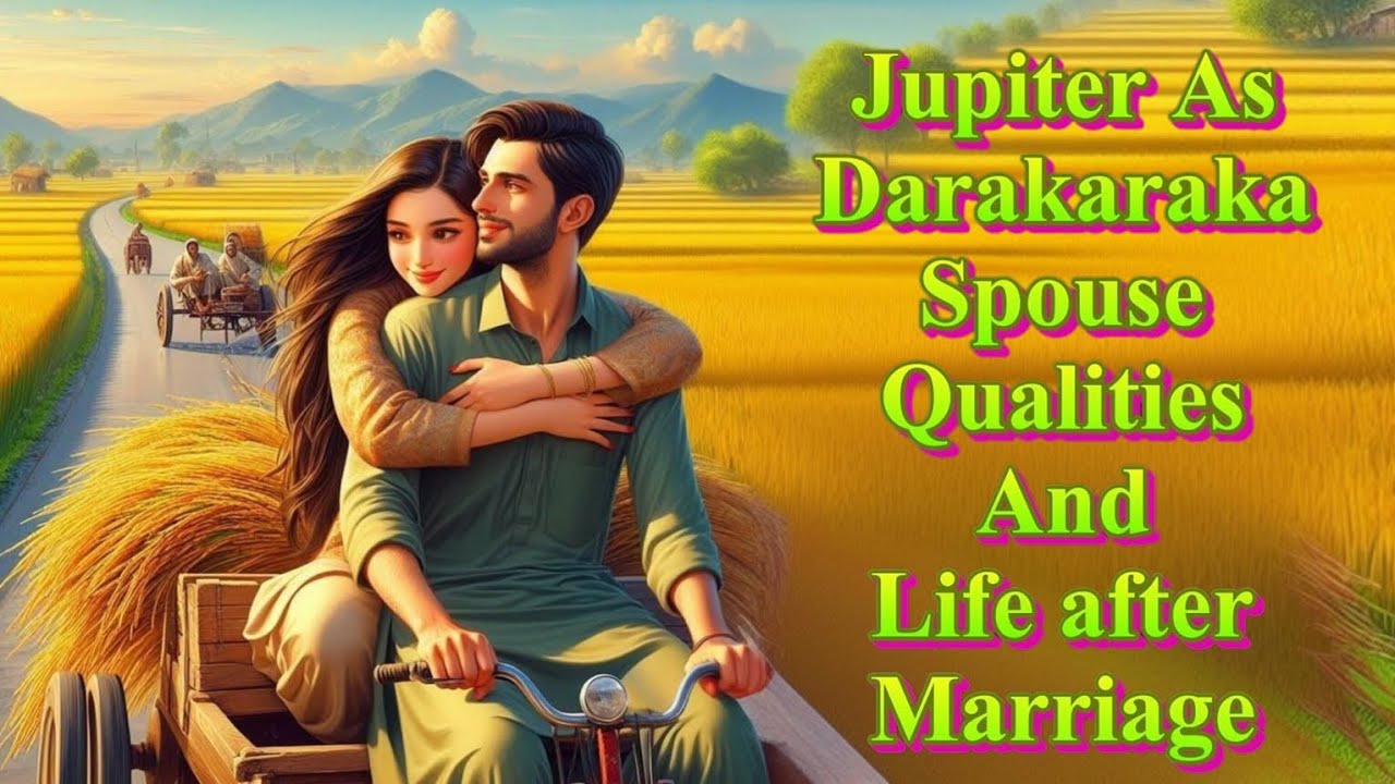 Jupiter as darakaraka spouse qualities and life after marriage# ...