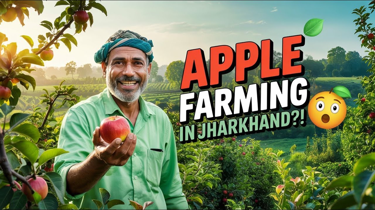 गुमला के किसान ने रचा इतिहास | सेब की खेती झारखंड में | Apple Farming ...