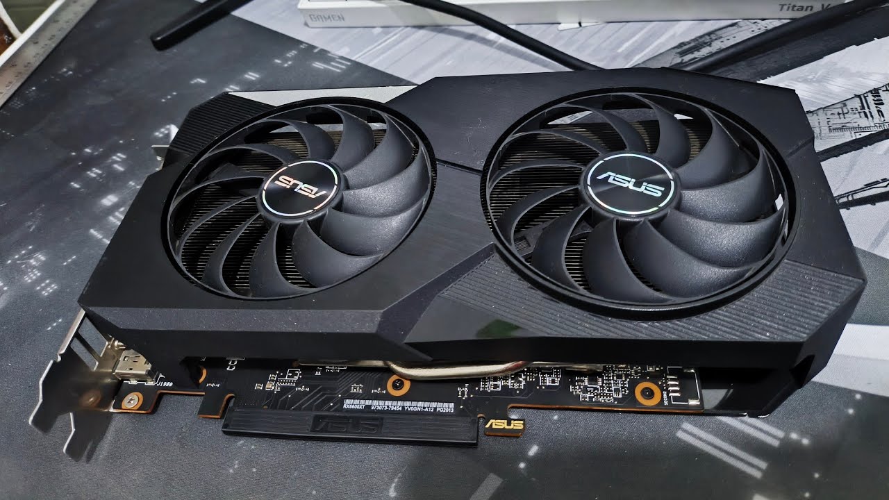 UNBOXING DAN TEST BENCHMARK 3DMARK TIMESPY ASUS RX 6600 XT DUAL OC ...