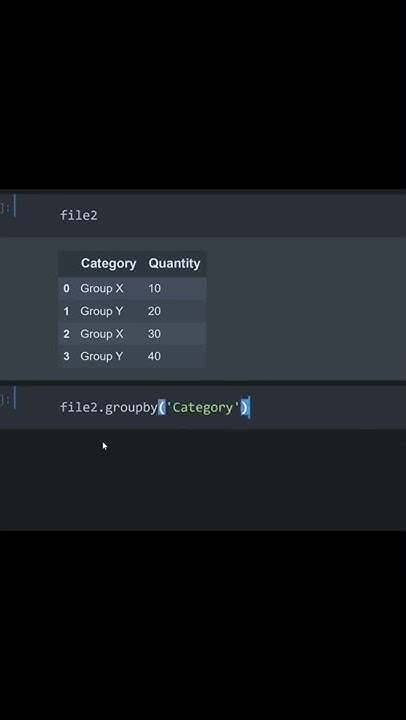 Python (Pandas): Group by on single column #shorts - YouTube