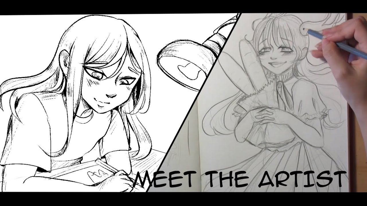MEET THE ARTIST | A little french manga artist - YouTube
