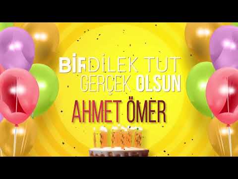 AHMET ÖMER - İyi ki Varsın İyi ki Doğdun Ahmet Ömer