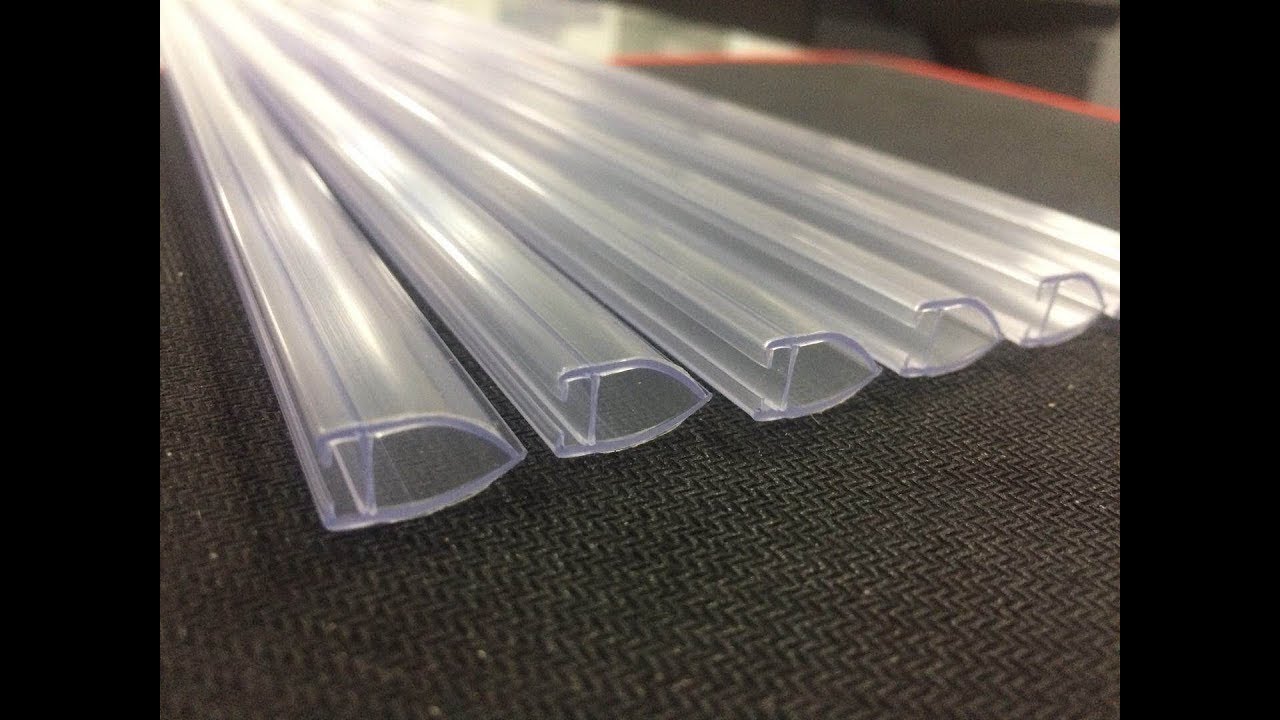 Transparent PVC file clip super market post paper clip making machine ...