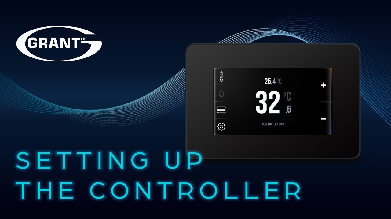 Grant Aerona Smart Controller - Setting up the controller - YouTube