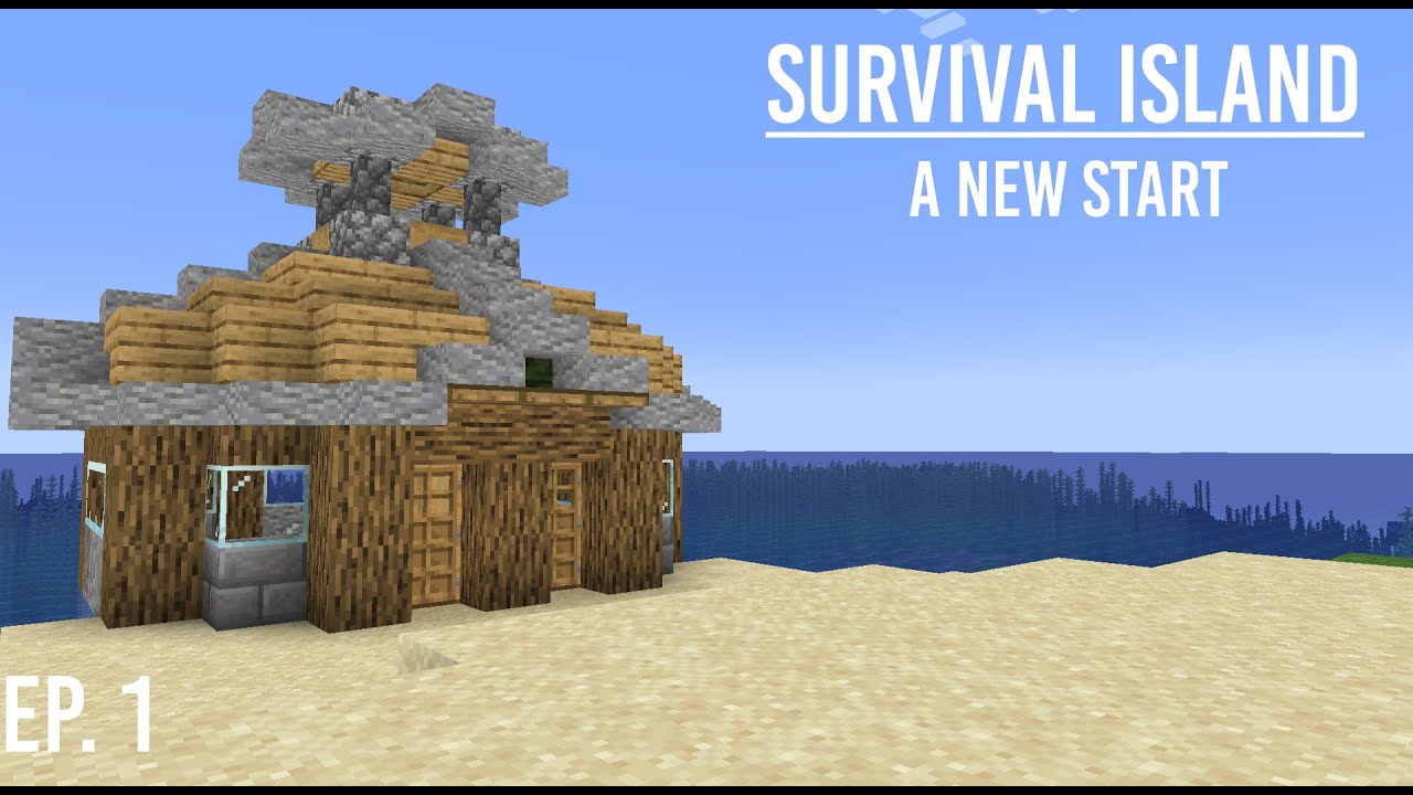 A New Start | Minecraft Survival Island | Ep. 1 - YouTube