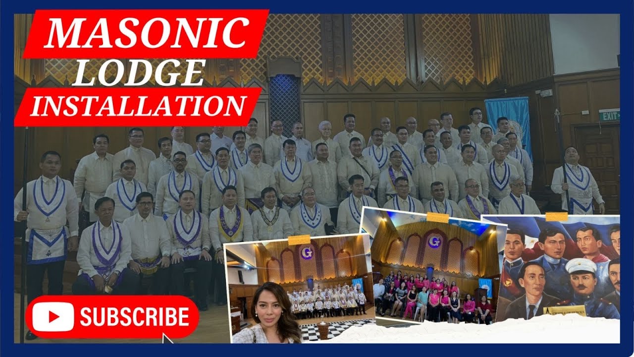 Masonic Lodge Installation Philippines | Biak na bato 7 | Joy Powers ...