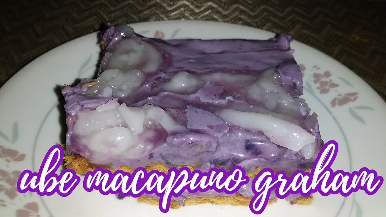 TRENDING UBE- MACAPUNO GRAHAMS!!! [How to] - YouTube
